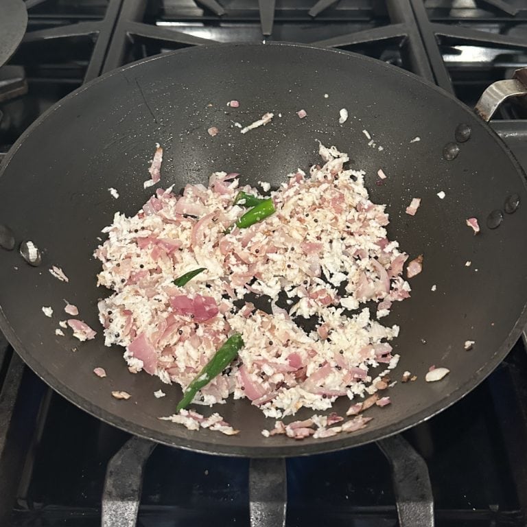 Payar Thoran - Long beans stir-fry - InspiresN